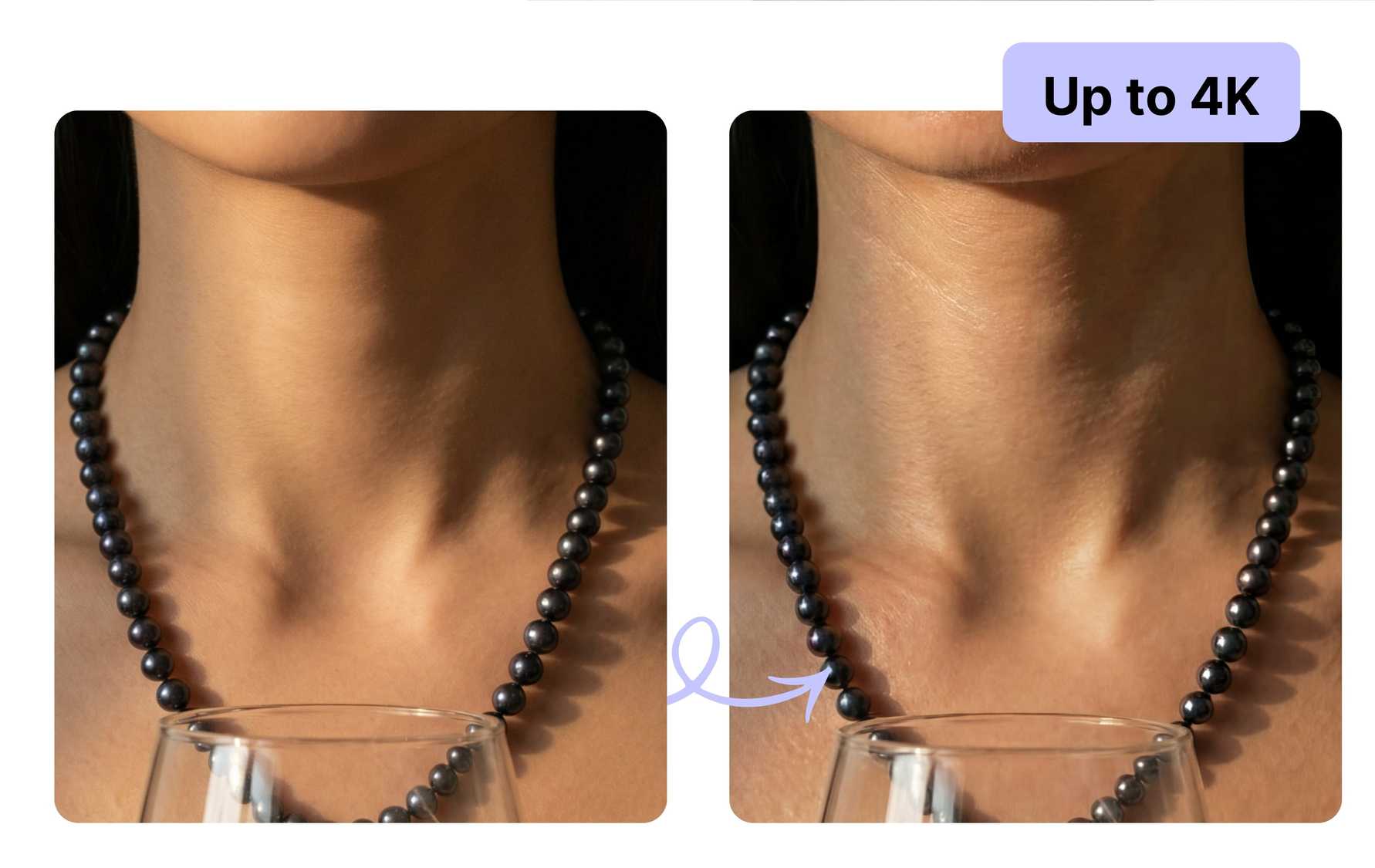 Realistic Skin Texture with AI | Add Natural Pores and Detail | Claid ...