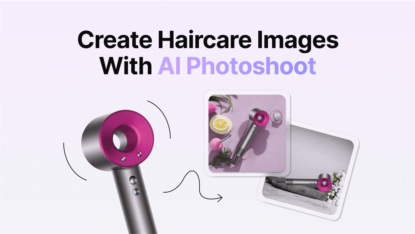AI Photoshoot Tutorial for Haircare Products | Claid.ai