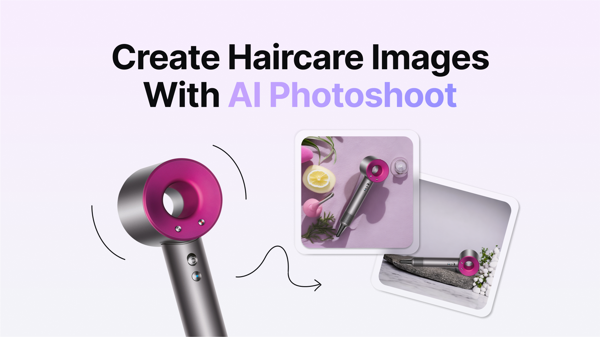 AI Photoshoot Tutorial for Haircare Products | Claid.ai
