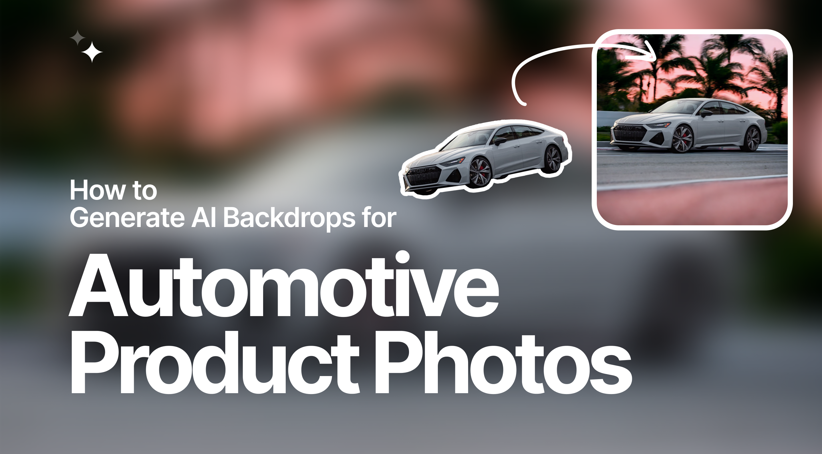 Slick Backgrounds for Car Photography with AI Photoshoot | Claid.ai