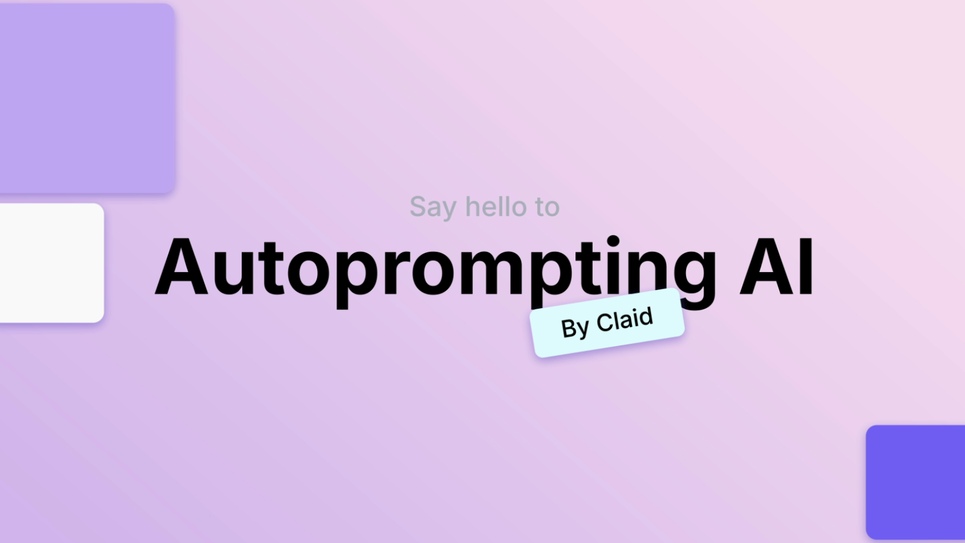 Autoprompt AI: Instant, smart backgrounds at scale with Claid API ...