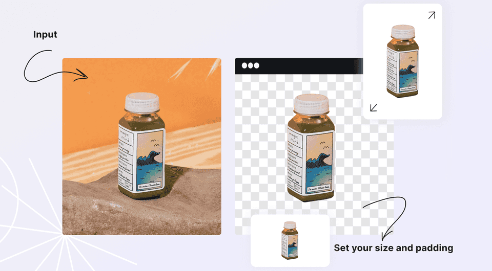 Transparent Background Maker | Create Transparent PNGs | Claid.ai