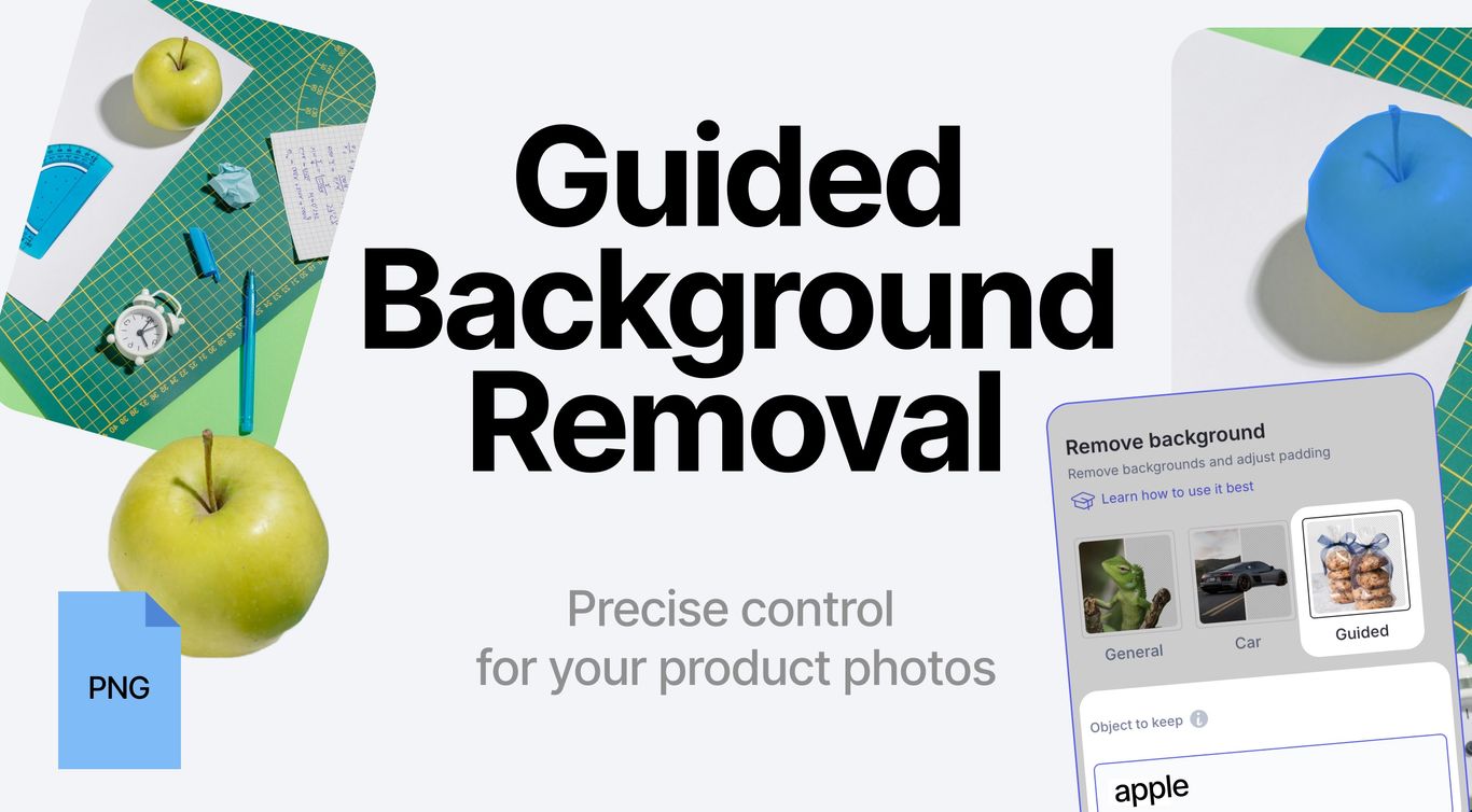 Next-gen background removal: Prompt-guided precision for your product ...
